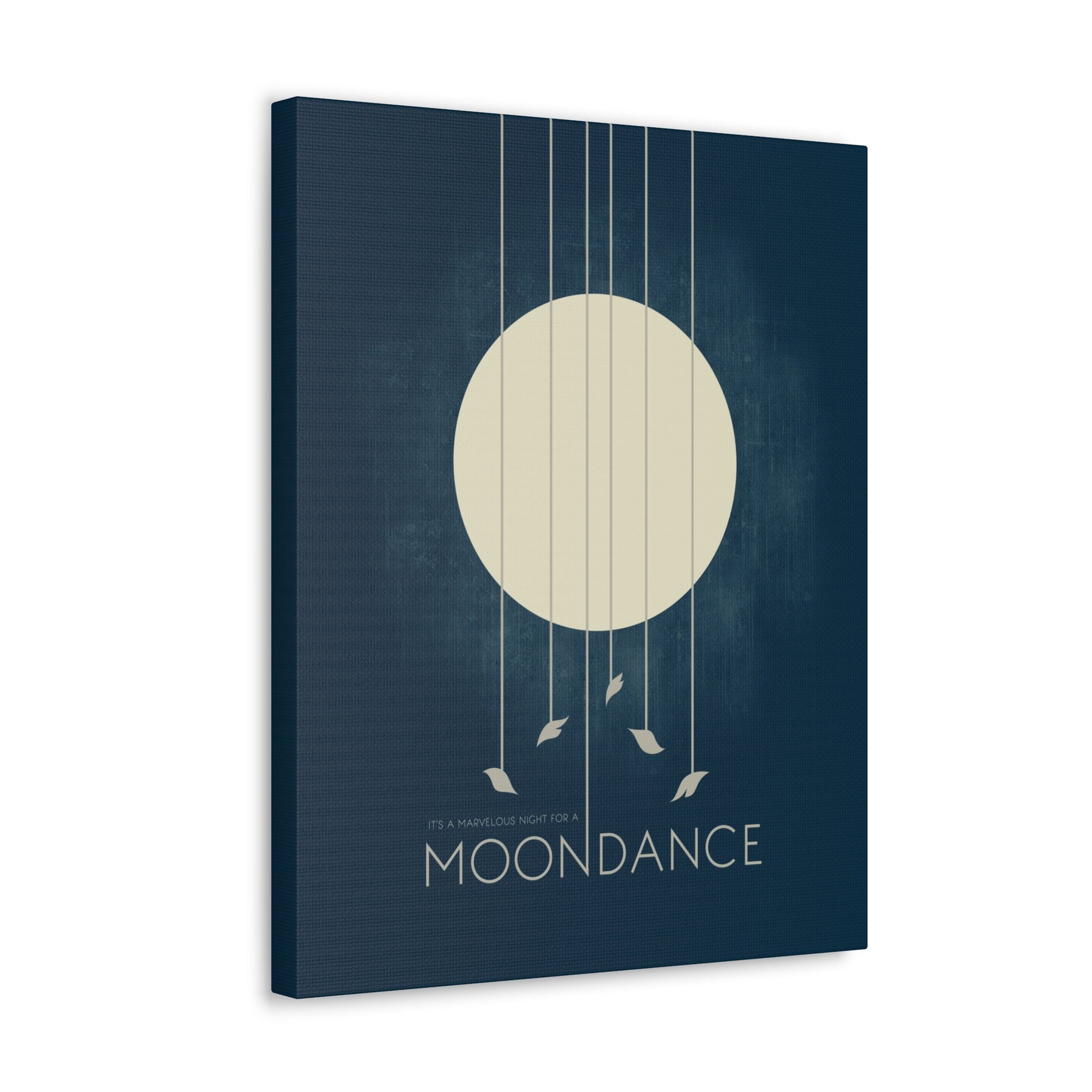 Moondance | Van Morrison song lyric wall art music poster — Lyrical ...